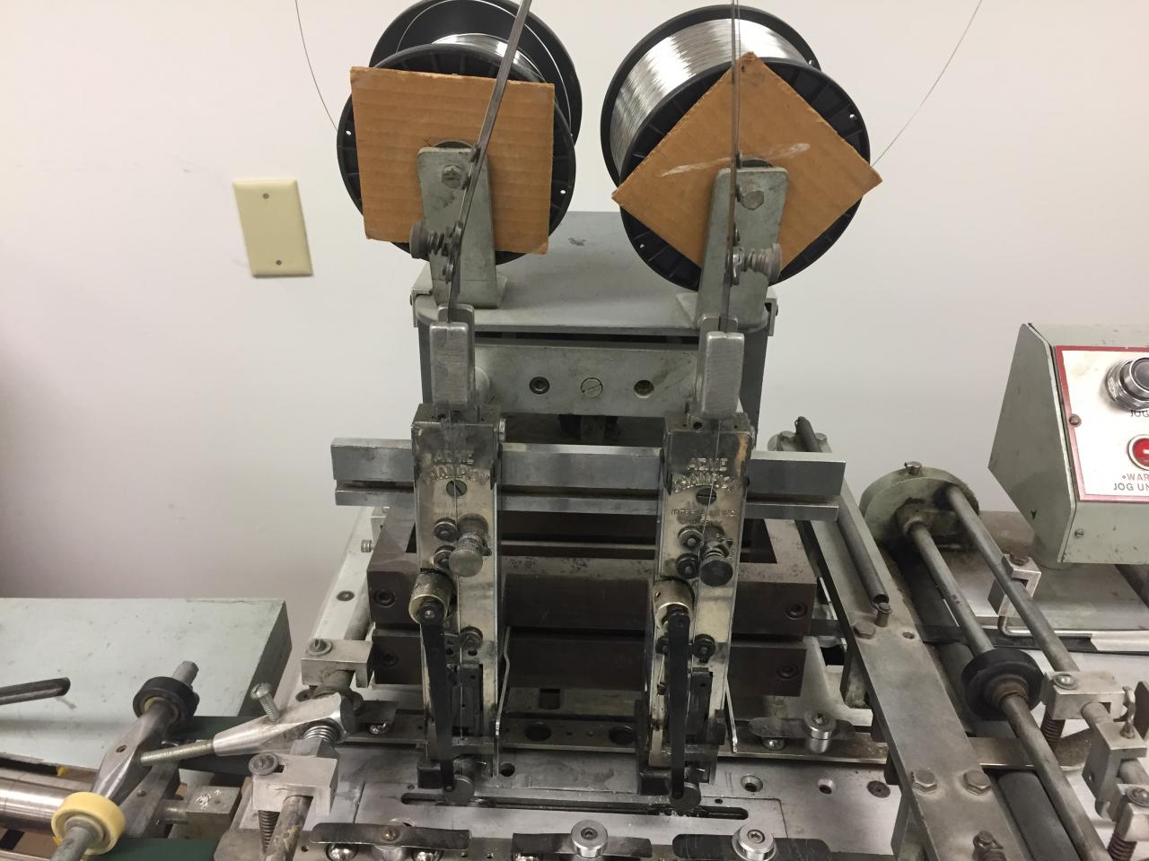 Lot #4: Harris Macey Collator / Bookletmaker, 9 Pockets, Vacuum Feed ...